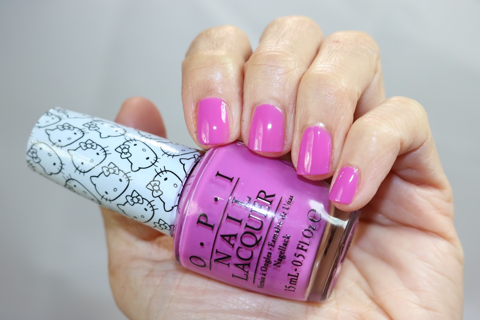 OPI Hello Kitty Collection Swatches, Review - The Shades Of U