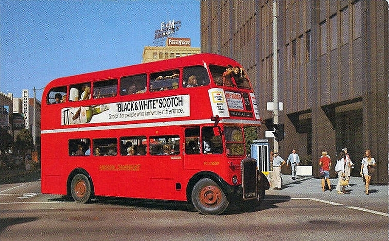 transpress nz: a London RT bus in LA