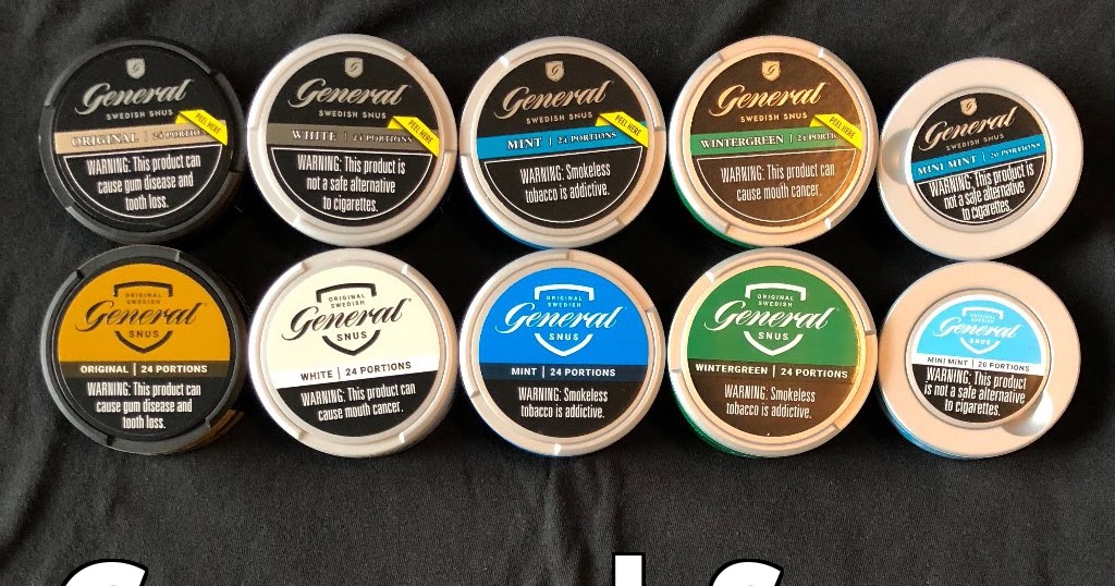 General Snus Redesign - Review. 6 September 2018