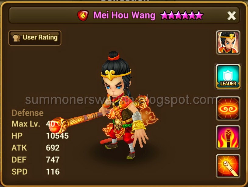 Monkey King (Fire) | Summoners War