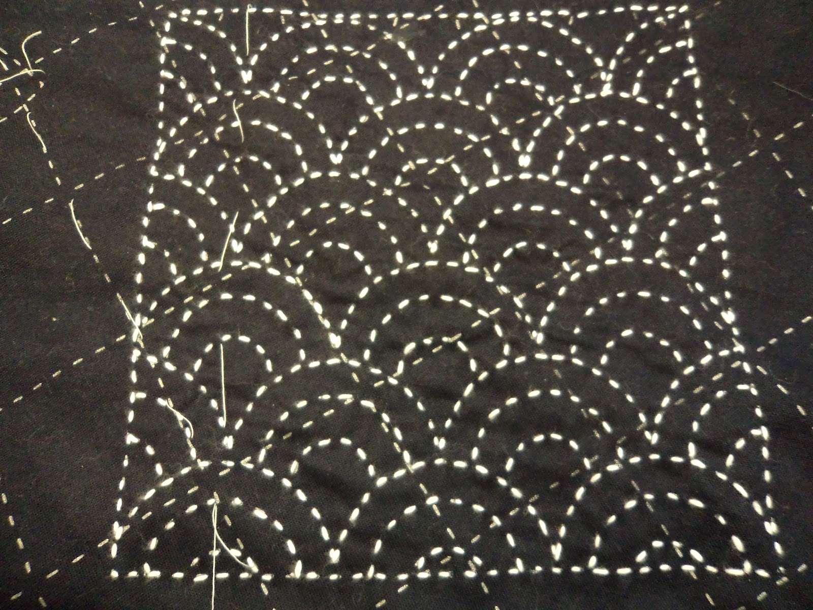 Texture Trail: Sashiko-my finished samples