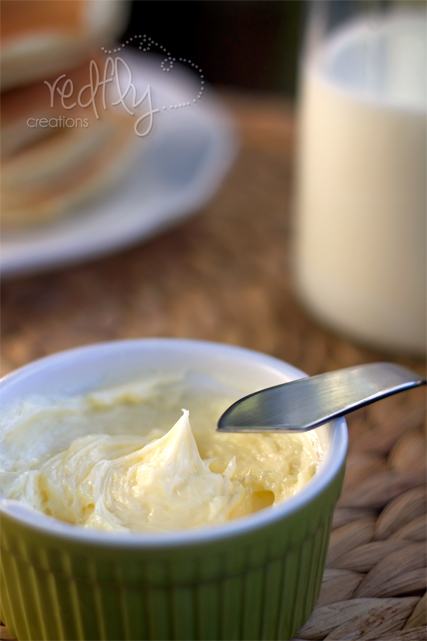 Redfly Creations: Homemade Butter Recipe