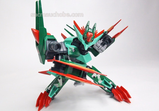 Đồ chơi lắp ghép Đấu sĩ LBX 048 Trivhine dũng mãnh