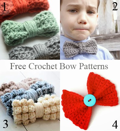 Let's Play Crochet!: Free Crochet Bow Patterns