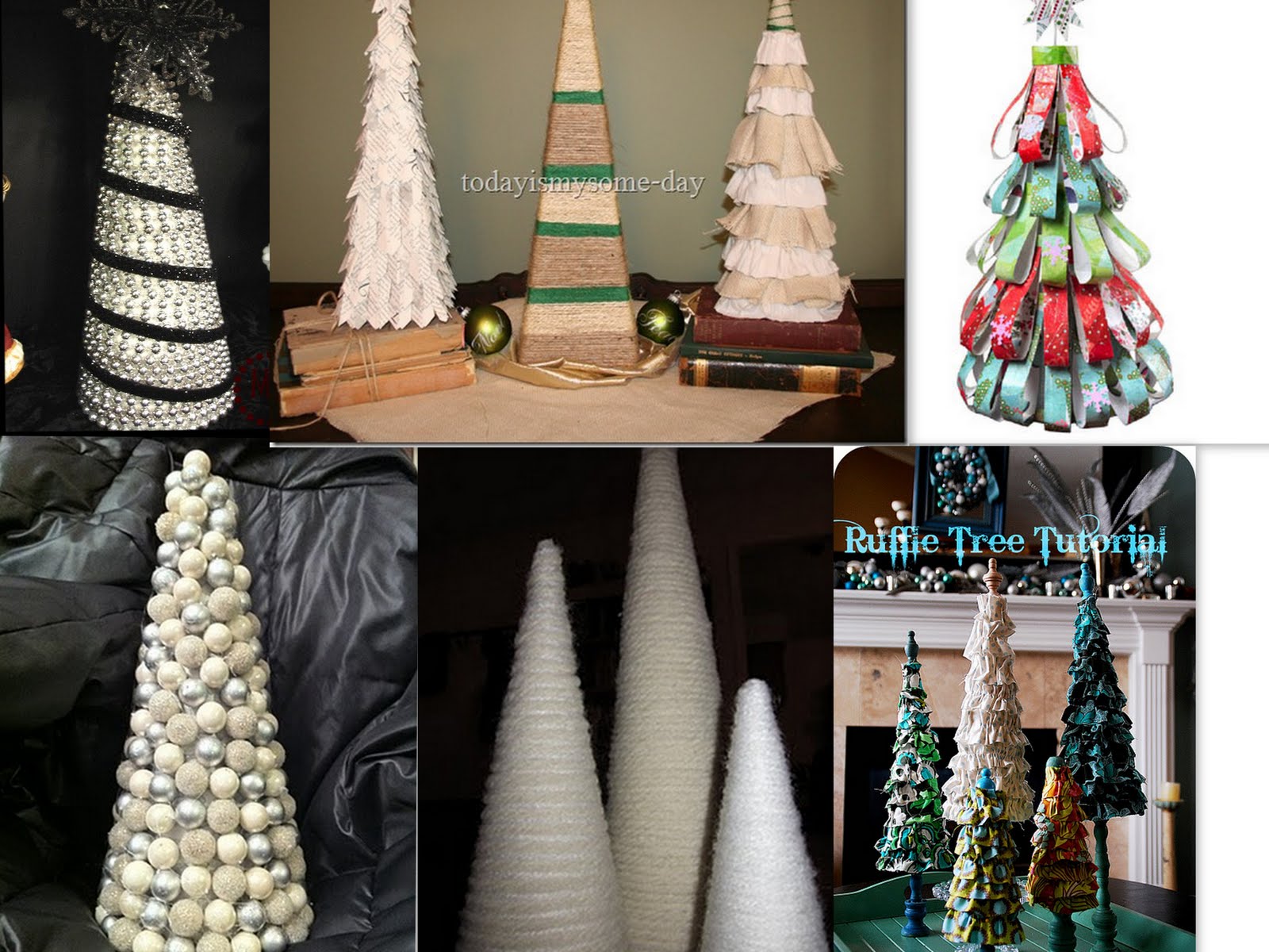 hobbylibelula: Idei pentru sarbatori - braduti de Craciun