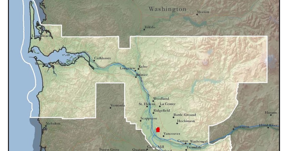 Sister Emma Jade Hansen : Vancouver Washington Map
