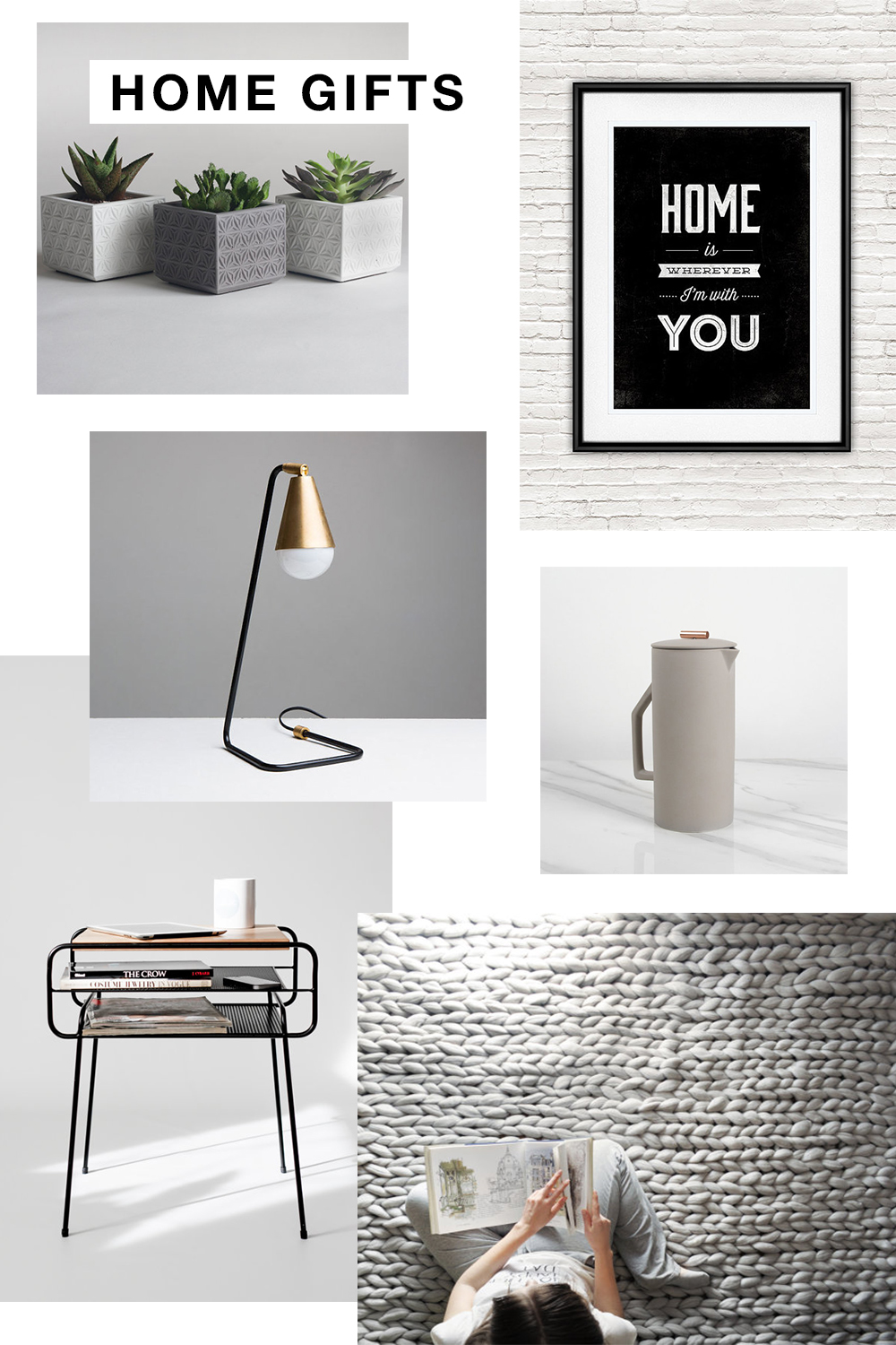 Minimal Home Gift Guide | minimal crafts