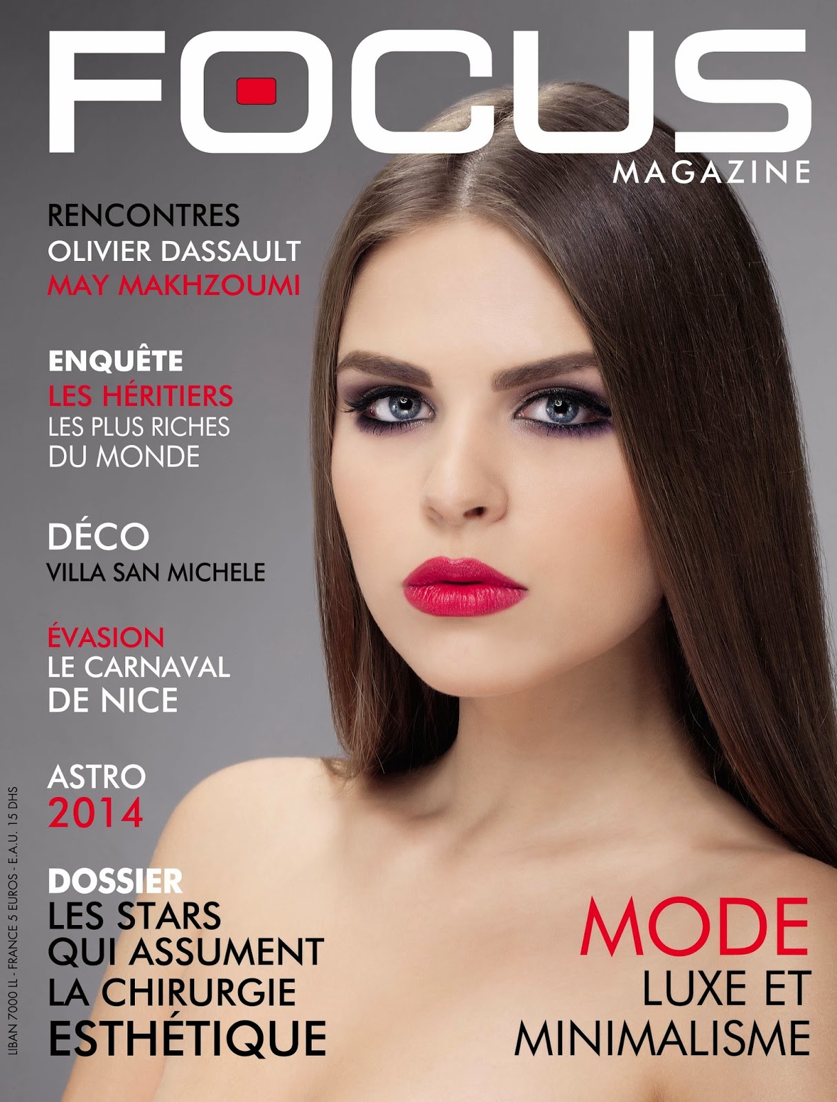 INTERNATIONAL LUXURY CONSULTING: FOCUS MAGAZINE ...FASHION , PEOPLE ...