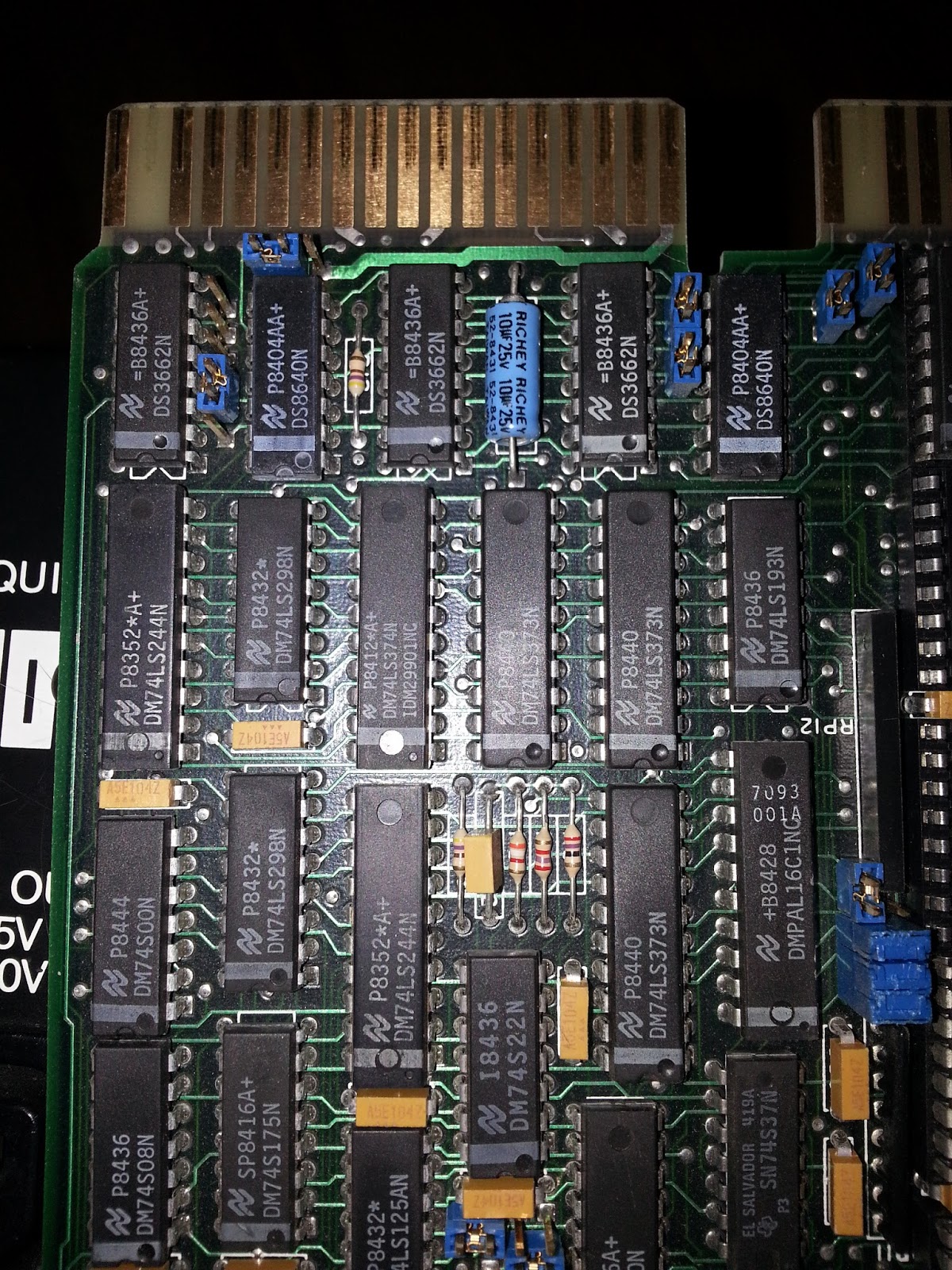 Jim's collections: PDP 11/23 system 768K (256K + 512K) memory, cables