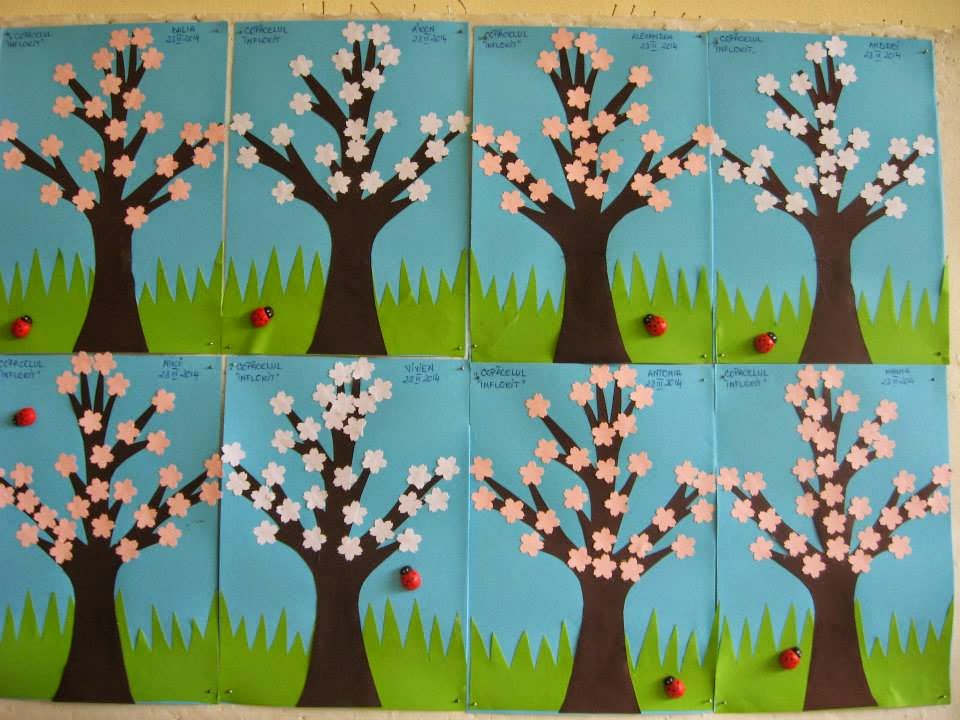 Jocuri pentru copii mari şi mici: Crafturi de primavara