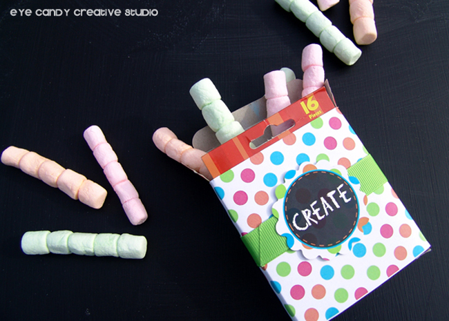 Eye Candy Creative Studio: DIY :: How To Make Marshmallow Chalk