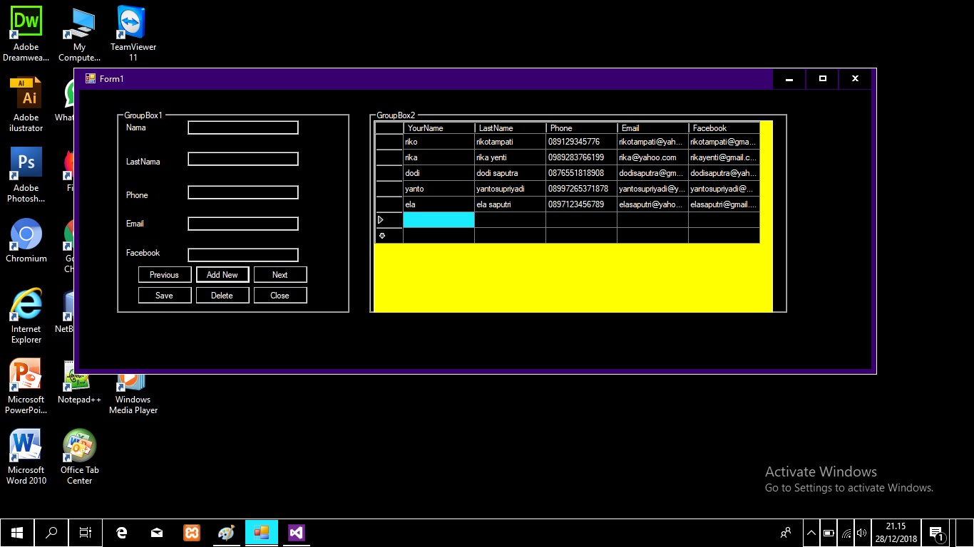 BELAJAR KODINGAN SEMUA PROGRAM