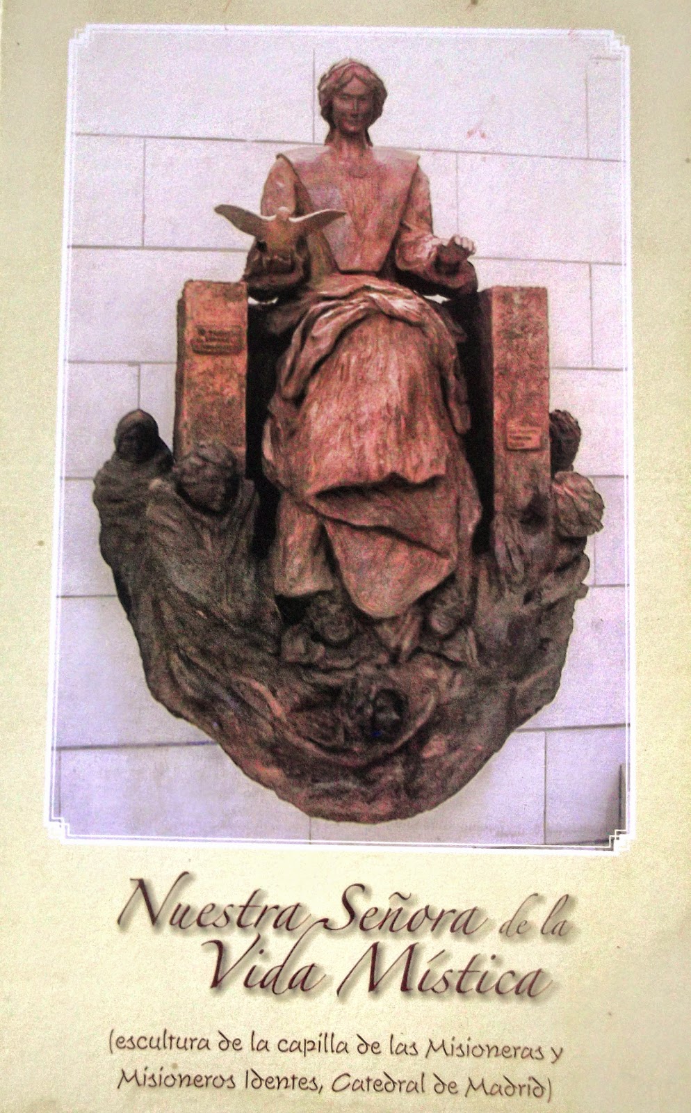 Notas de una psicóloga en Barcelona: NUESTRA SEÑORA DE LA VIDA MÍSTICA ...