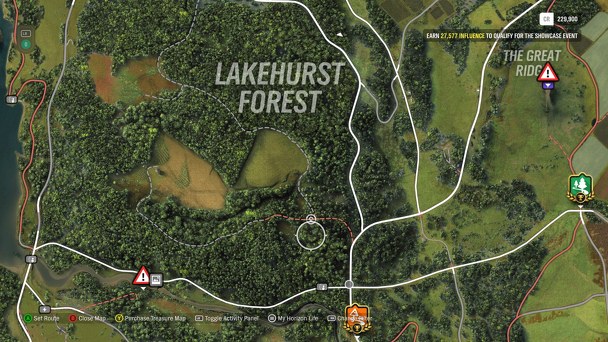 FH4: Map Locations and Seasonal Barn Finds