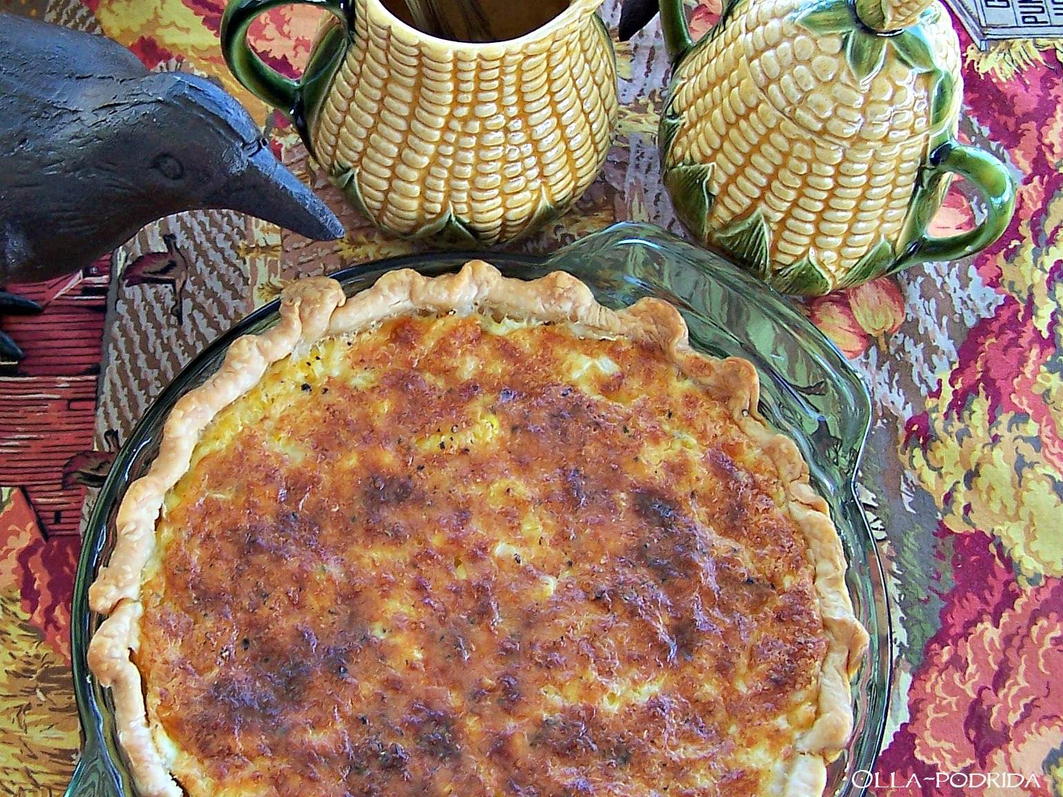 Olla-Podrida: Spicy Fresh Corn Quiche