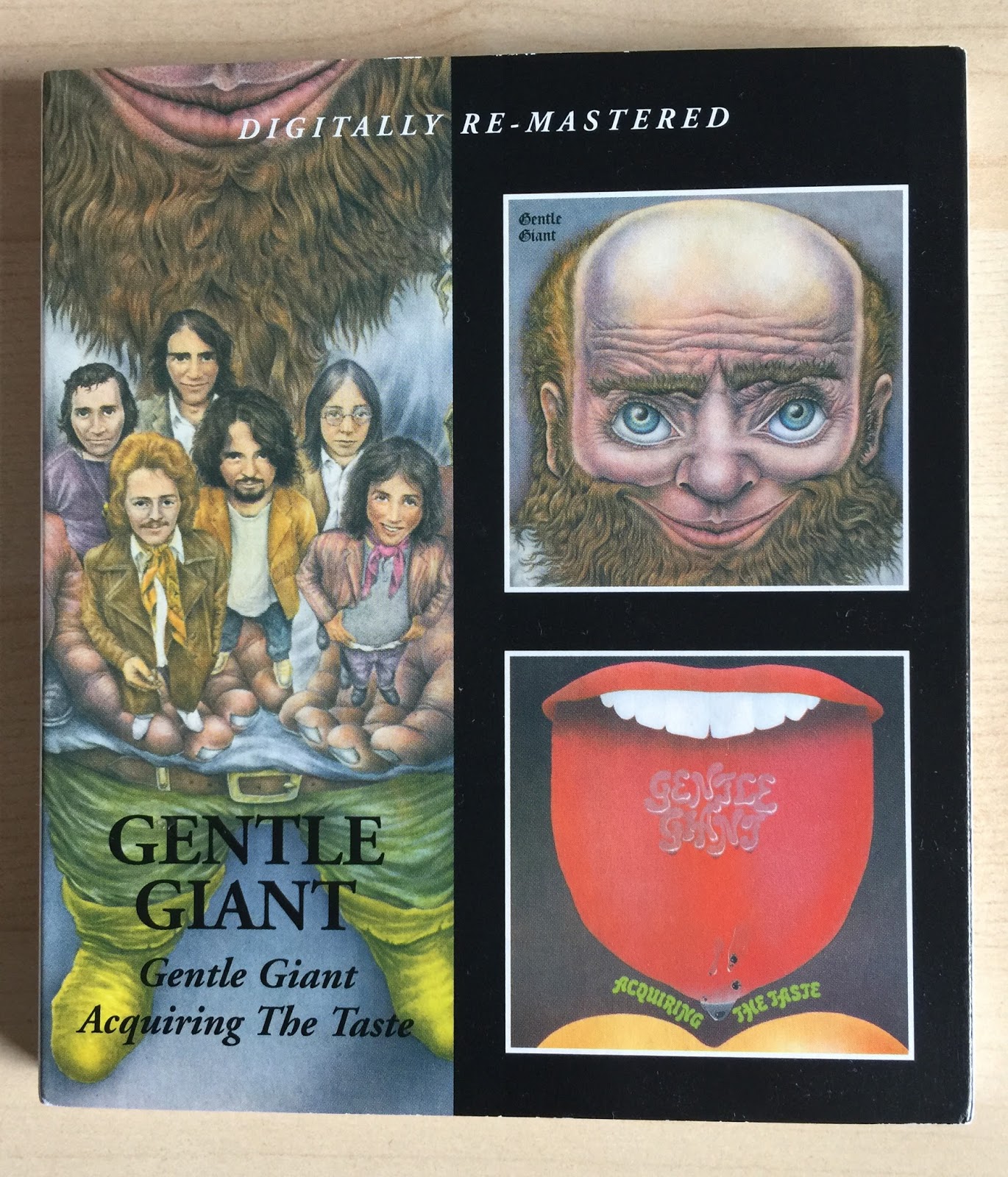 Sounds Good, Looks Good...: "Gentle Giant/Acquiring The Taste" by ...