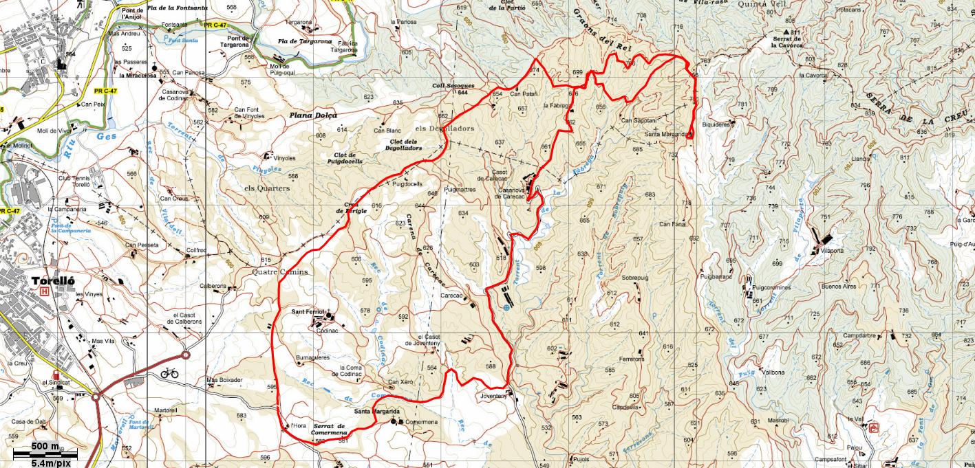 TUPINAIRES CAMINAIRES POCA PENDENT: CAMINADES PER OSONA ( 16 )