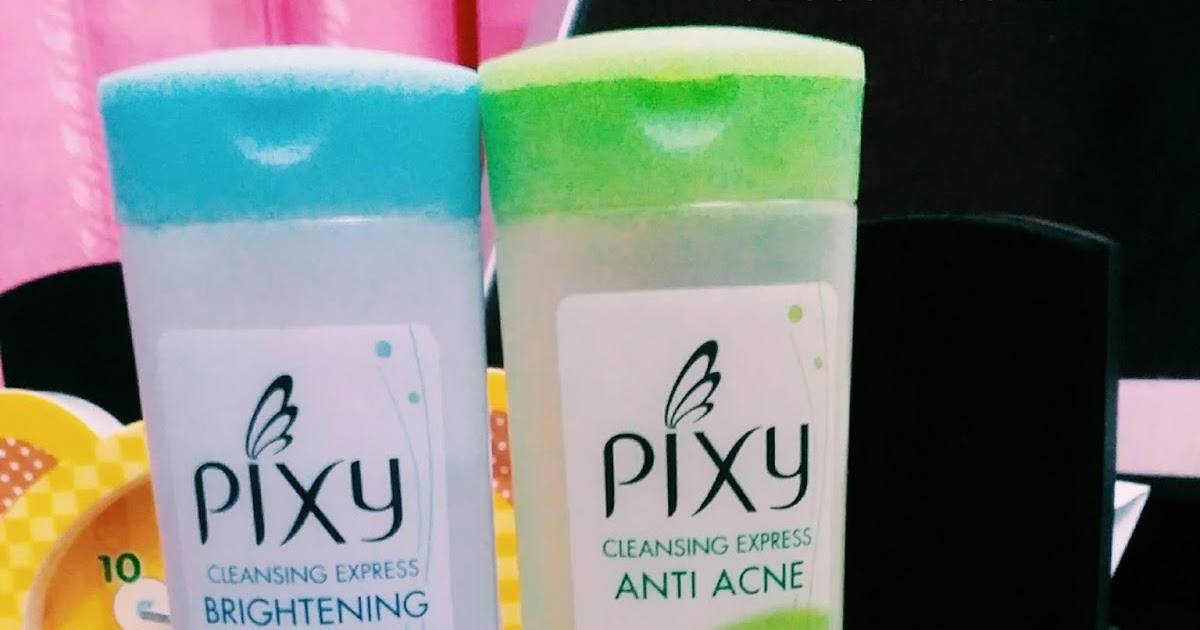 Hai Ija! : [Review] Pixy Cleansing Express Brightening dan Anti Acne