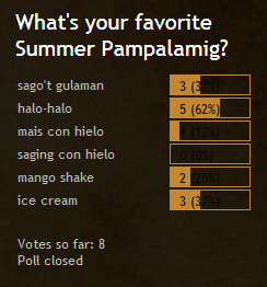 Pinoy Palamig Survey - Filipino Culture by The Pinoy Warrior