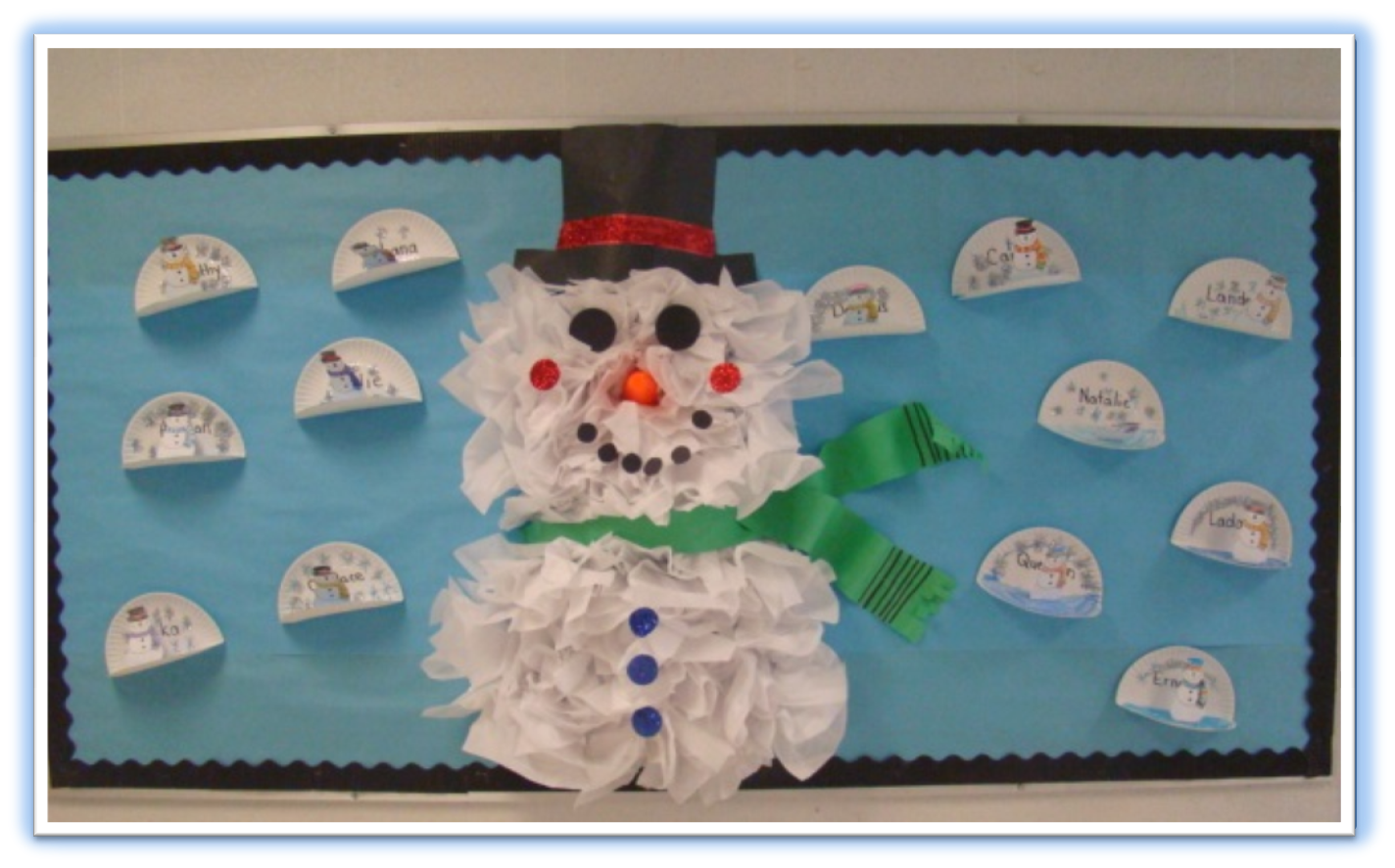 Ms. Kristy's Snowman Board - Teaching Times 2