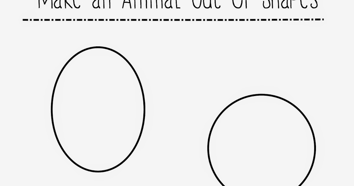 Life's Journey To Perfection: Making Animal Drawings Out of Shapes ...