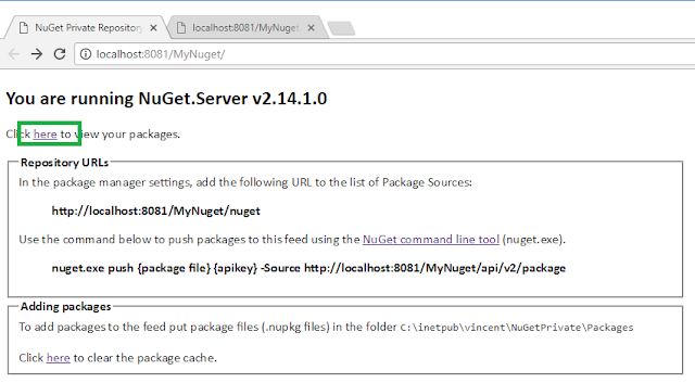 Seang Kuan - blog: Setting up private NuGet.Server