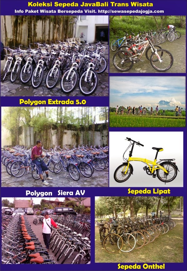 Bicycle For rent in Jogjakarta and Rice Filed and Village cycling Tours ...