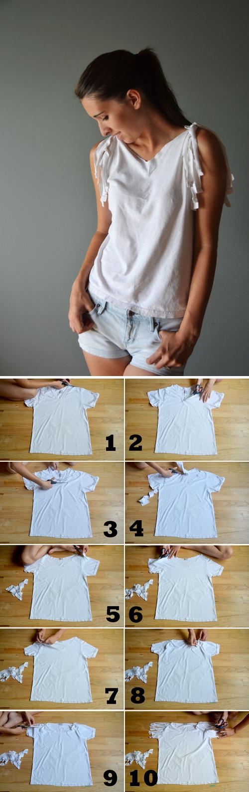 Coco 的美術館: DIY T- Shirt Redesign Ideas (part 2)