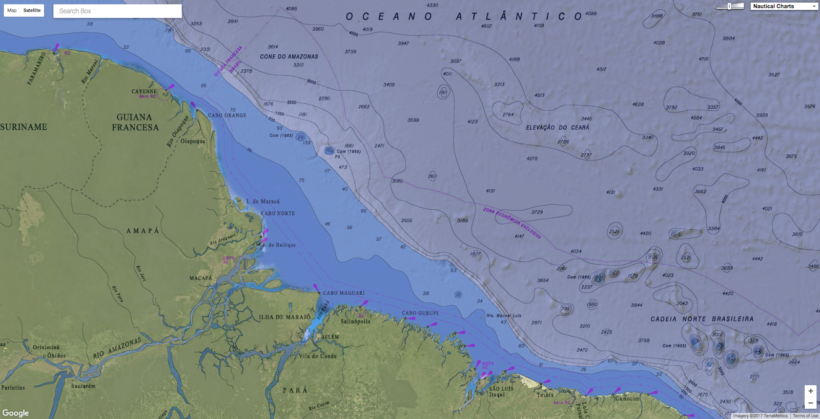 GeoGarage blog: First images of unique Brazilian coral reef at mouth of ...