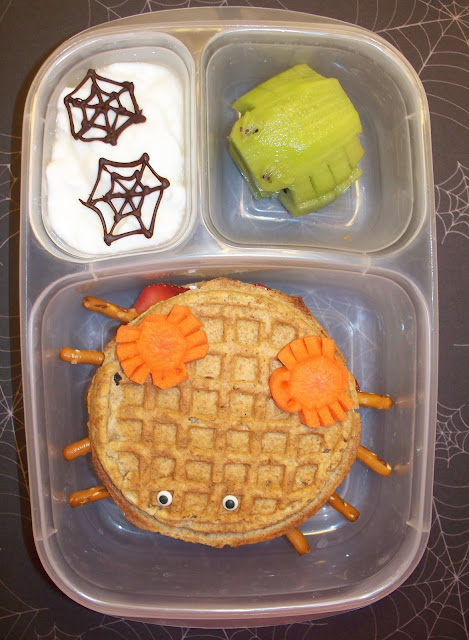 Molly's Lunch Box: Spooky Spider Lunch