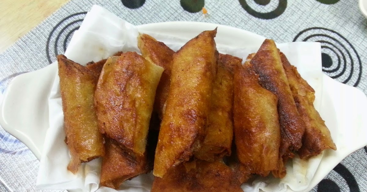 ^a way to speak^: HOME MADE PORK SHANGHAI (spring rolls)