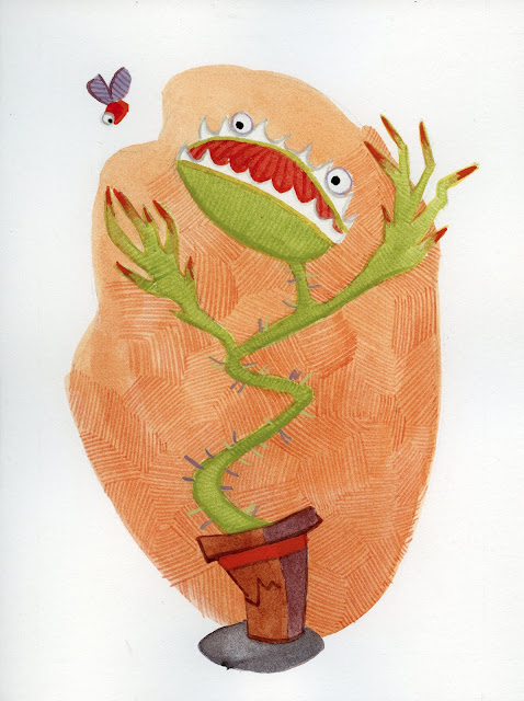 ILLUSTRATION ALCHEMY: Trap, project #2, Kelsey Datwyler