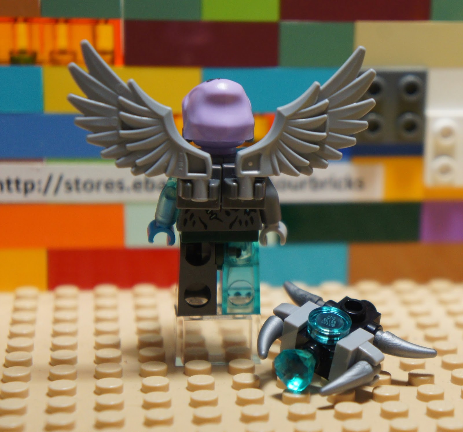 LEGO LOC112 VERNON Minifigure Vulture Tribe Legends of Chima + Mask ...