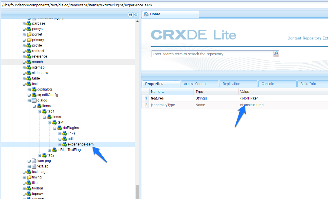 Experiencing Adobe Experience Manager Aem Cq Aem 61 Touchui Rich Text Editor Color Picker
