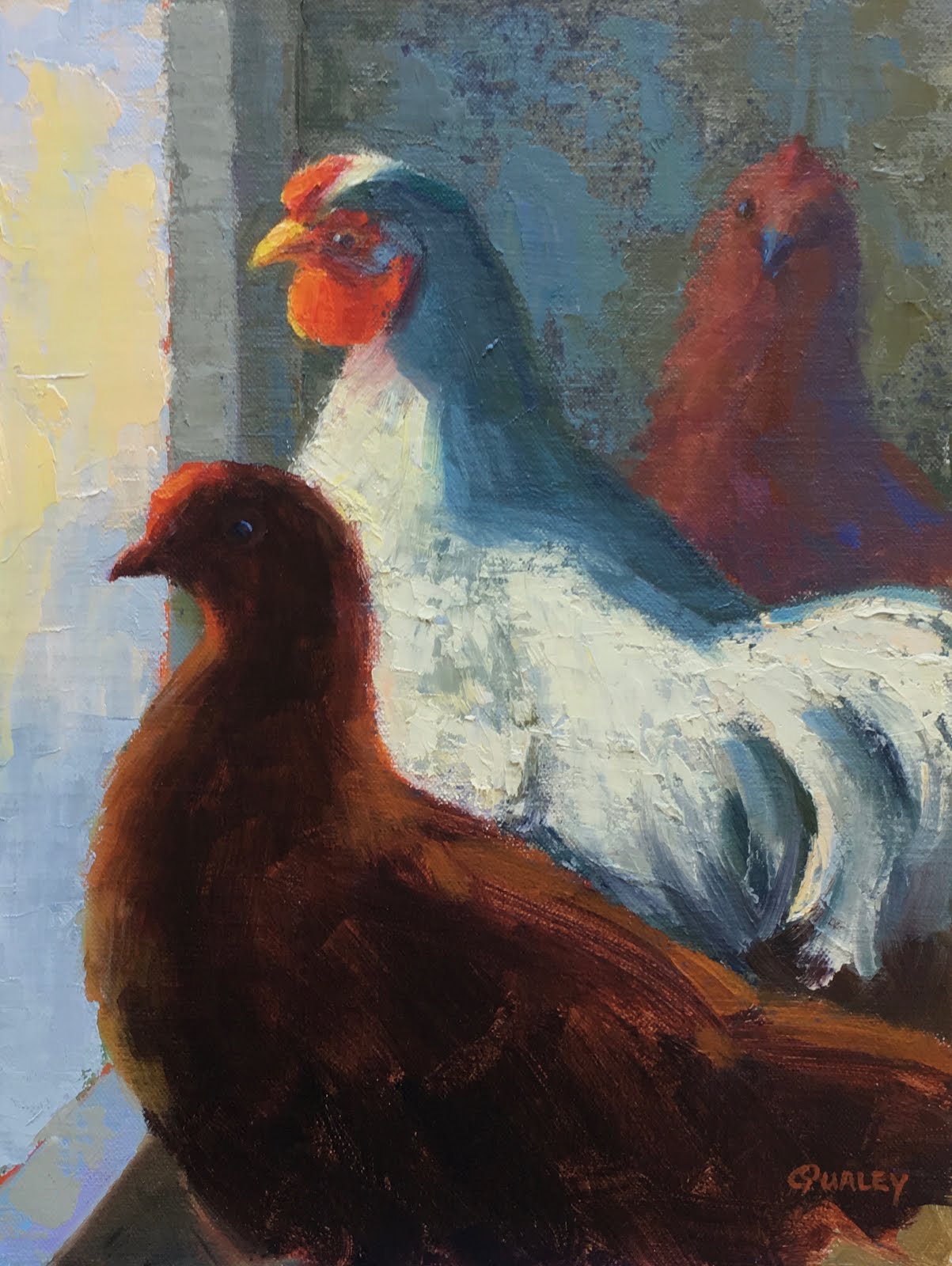 Sara Qualey Paintings: 2018