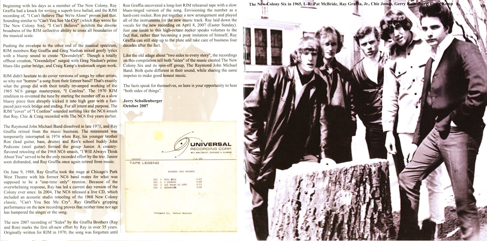 Pop On The Run: Garage/Psychedelic Pop: New Colony Six & The Raymond ...