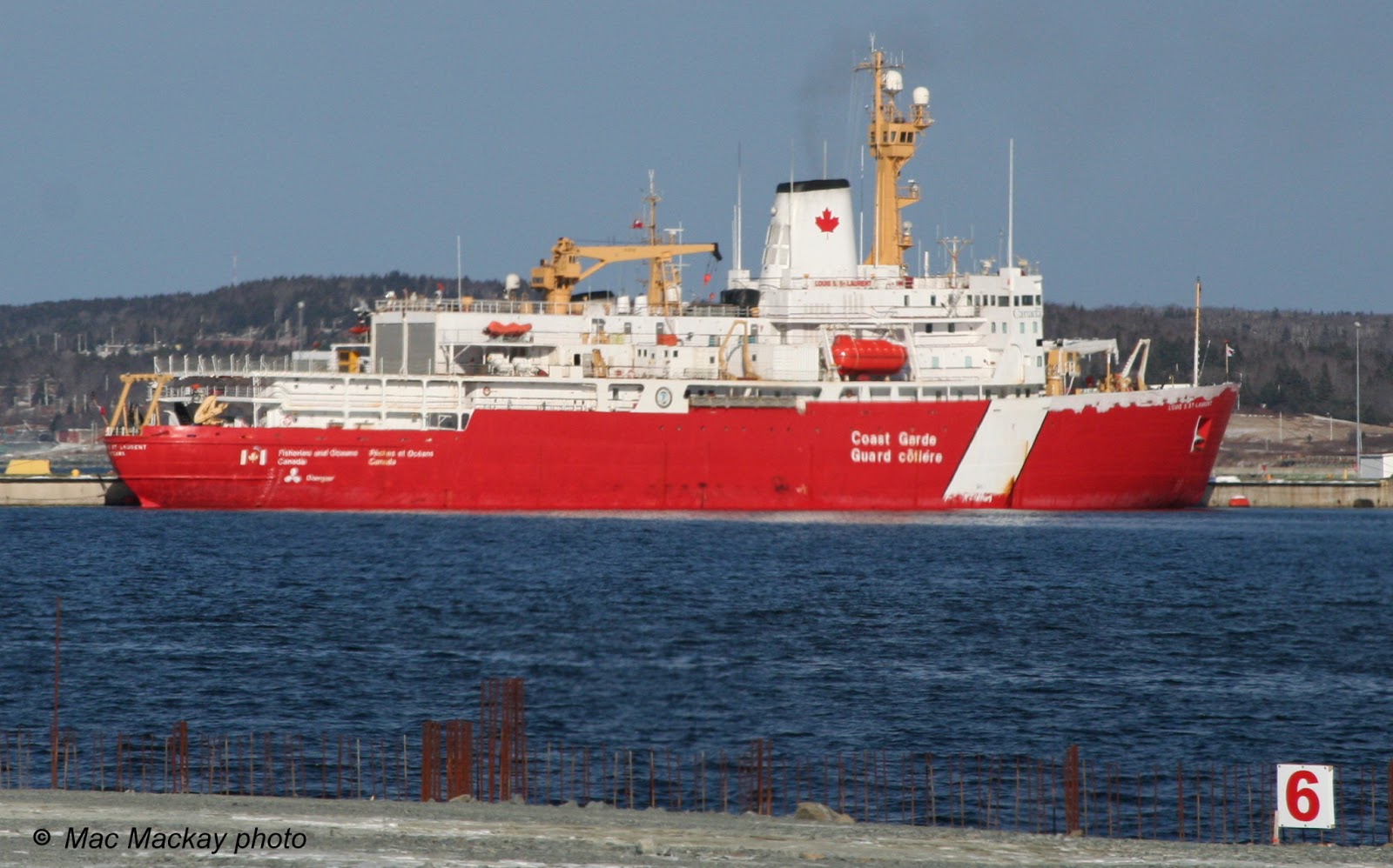 Shipfax: CCGS Louis S. St-Laurent - back home