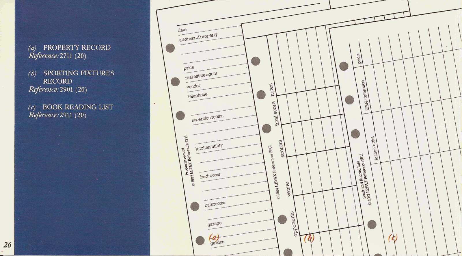 Philofaxy: Lefax 1992 Full Catalogue