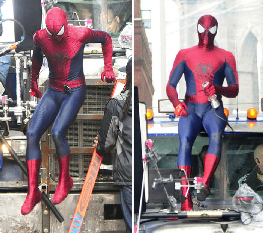 my new plaid pants: The Return Of The Amazing Spider-Bum!