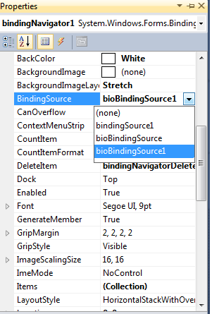 Working With a Binding Navigator Control in Windows Forms