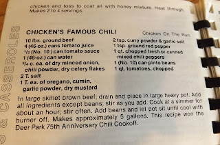 Dan The Chili Man: Chicken on the Run's award winning chili