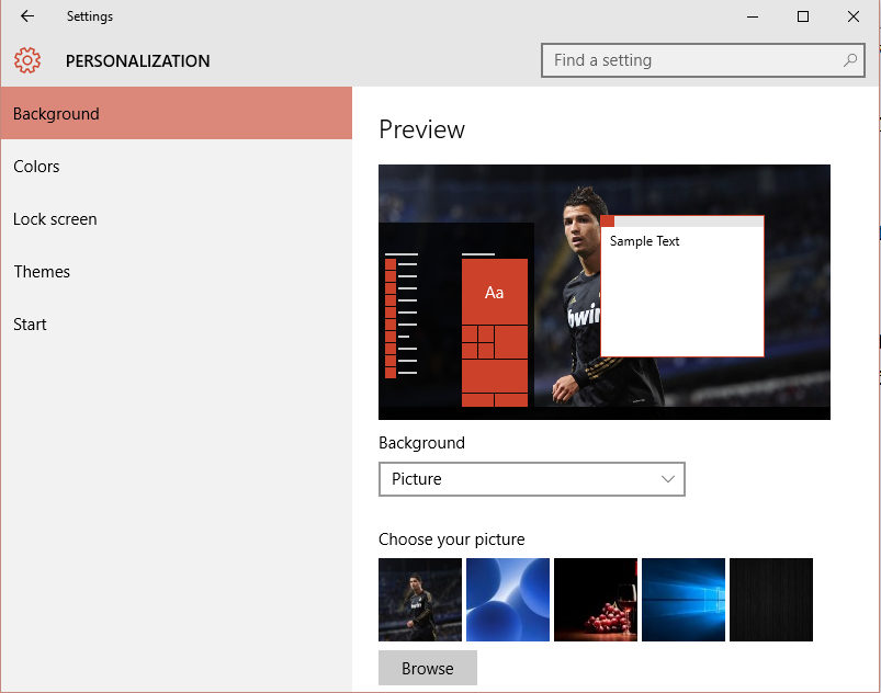 How to Change Themes and Background Colors in Windows 10 and Windows 8 ...