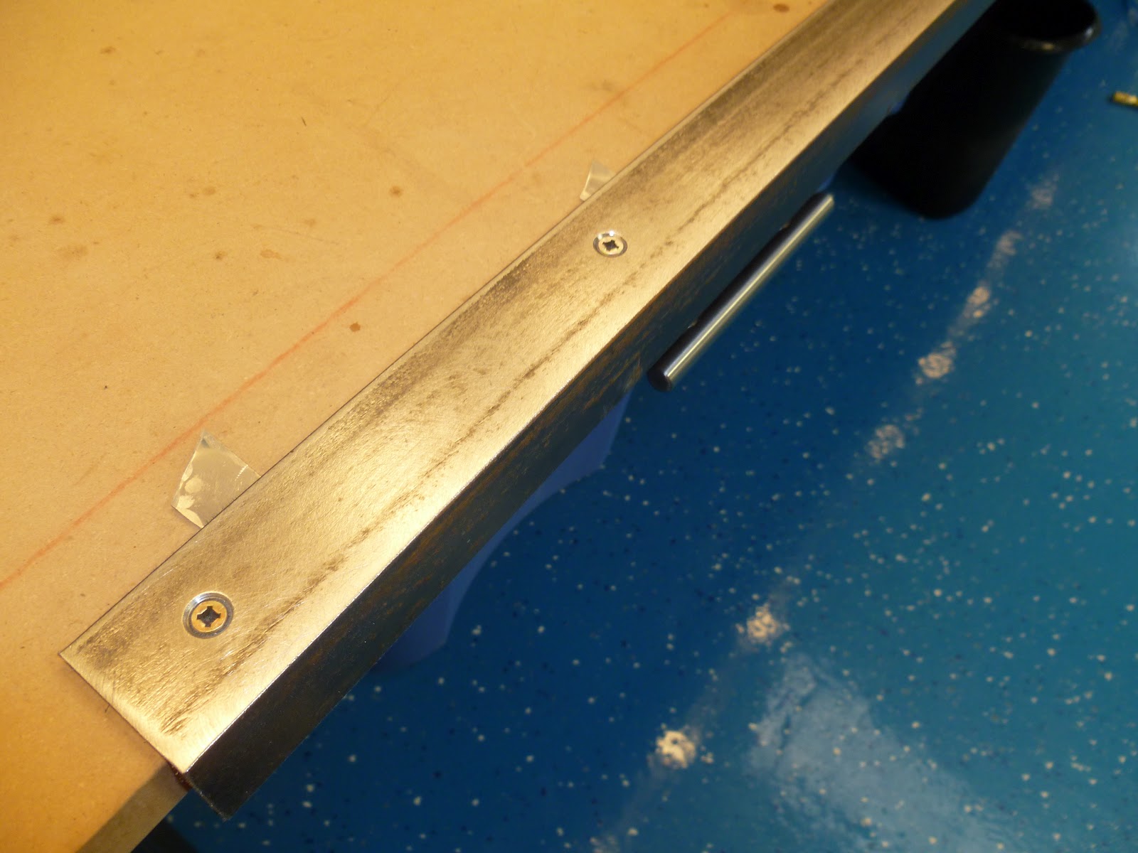 Rough and Ready Aerospace: Step 3.4, Rudder trailing edge