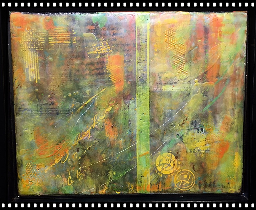 Daily Painters Abstract Gallery: Encaustic Abstract Art, Mixed Media ...