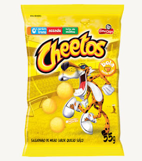 mundo das marcas: cheetos e uma delicia