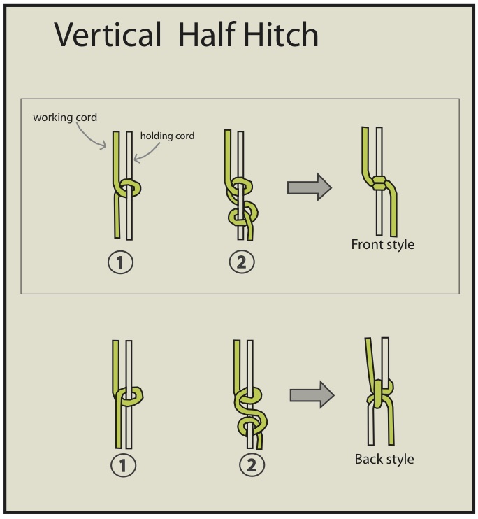 Ecocrafta Macrame : Basic knots and Pattern