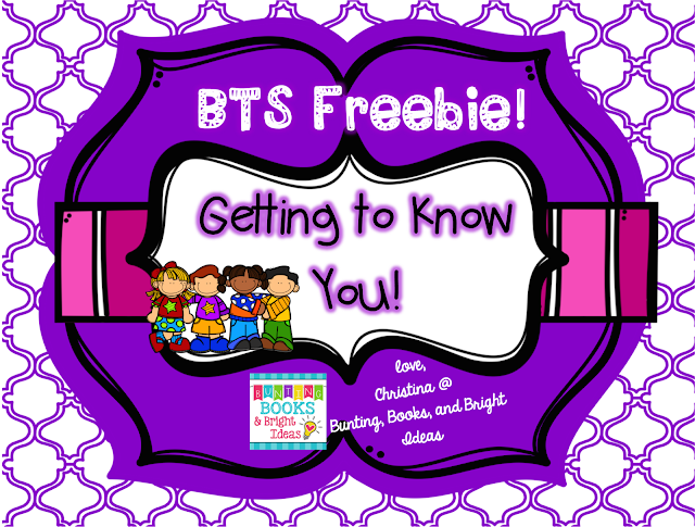 Welcome to the UNI-corner: Back to School Freebie!