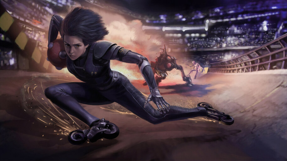 Alita Battle Angel Motorball 4k 398 Wallpaper Pc Desktop
