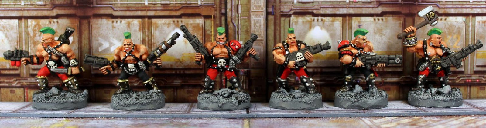 Vampifan's World of the Undead: Necromunda: House Goliath Gangers 03
