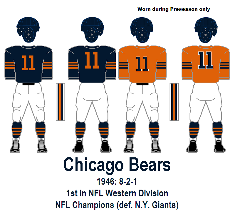 Bill's Update Blog: 1946 Chicago Bears